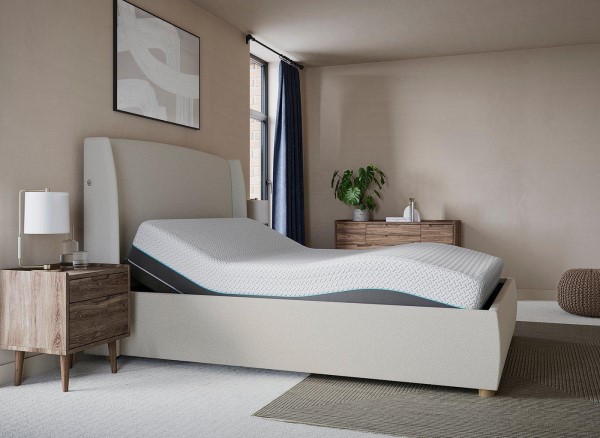 TEMPUR® Linford Sleepmotion Adjustable Upholstered Bed Frame | TEMPUR ...